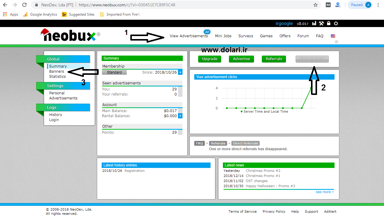 بایگانی‌های سایتهای کلیکی خارجی - کسب درآمد دلاری
